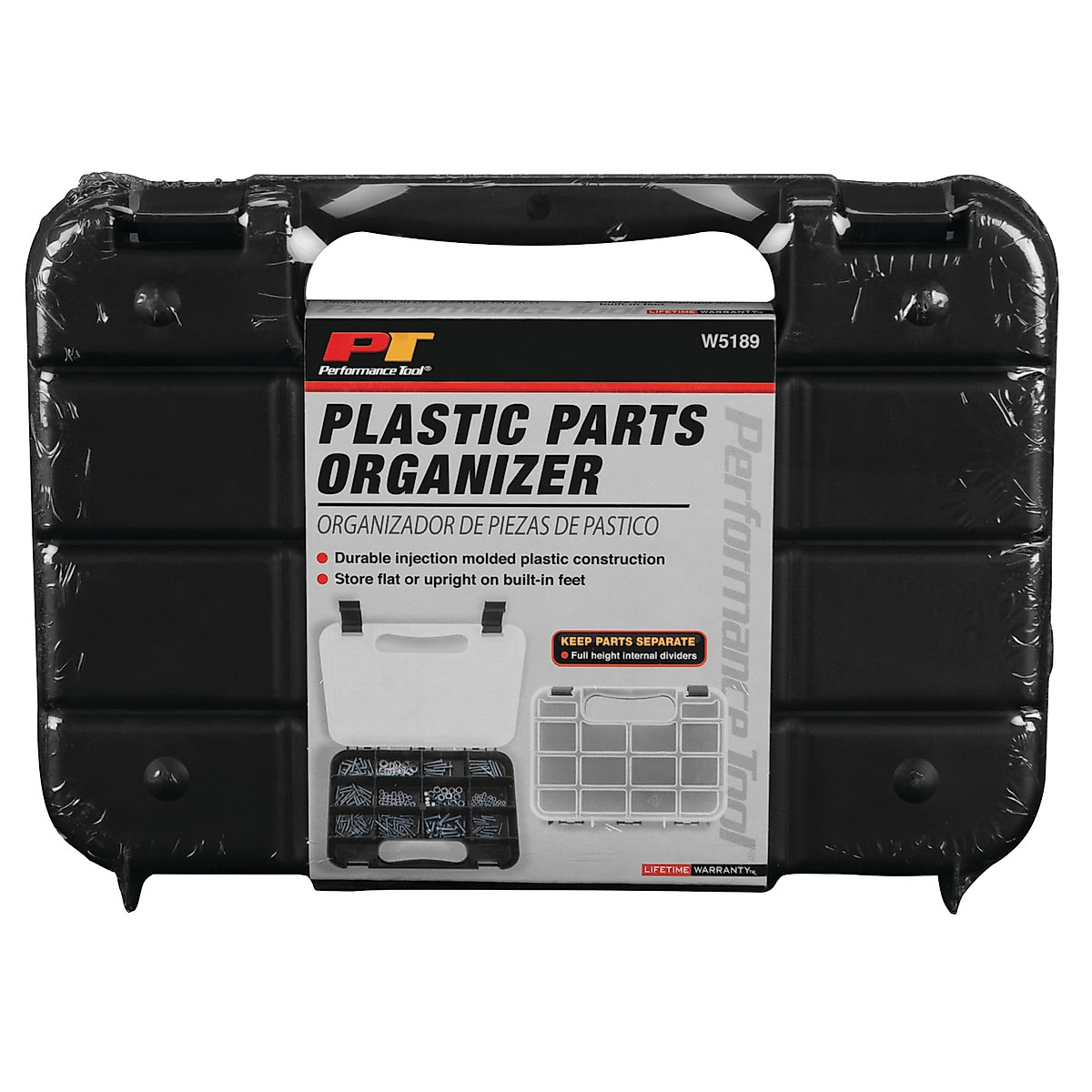 Performance Tool W5189 Plastic Parts Organizer