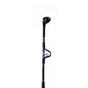 Xcaliber Marine Pair (2) Tournament Series 30-80lb Saltwater Trolling Rod w/Pac Bay Guides (Blue & Silver)
