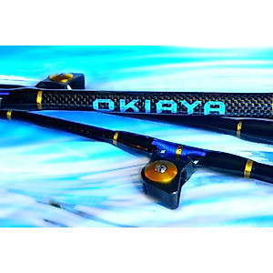 OKIAYA Venom PRO Bent Butt Fishing Rod 80-130 LB. The Monster PAC Bay Guides