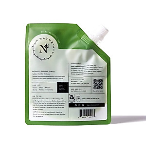 NaturAll 4 Oz. Deep Conditioning Hair Mask - Hydrating Ice Cream Treatment for Dry, Damaged Hair Growth - Ideal for All Hair Types (Avocado & Kiwi)