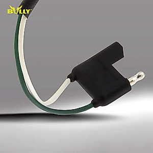 Bully CR-007G GMC Tow Hitch Cover/Receiver Trailer Plug in Black with LED Brake Light Ford Logo Emblem - Car, Truck and SUV Accessories - Genuine License Products, 2 inch