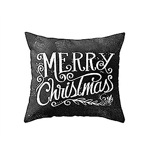 SW&IM Design Image or Text Print of Custom Pillowcase(Without Inner),Photo Personalized Christmas Pillow,Decorate for Car Or Sofa and So On 18" x 18"
