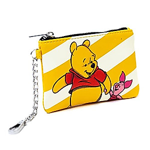 Disney Bag and Wallet Combo, Winnie the Pooh and Piglet Golden Yellow, Vegan Leather