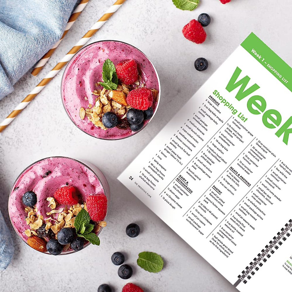 Good Housekeeping's Low-Calorie Big-Flavor Cook Book & The Smoothie Plan Cookbook Bundle!