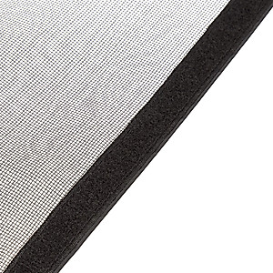 Amazon Basics AB-SD100, Black Magnetic Screen Door-38-Inch x 82-Inch, 38 x 82