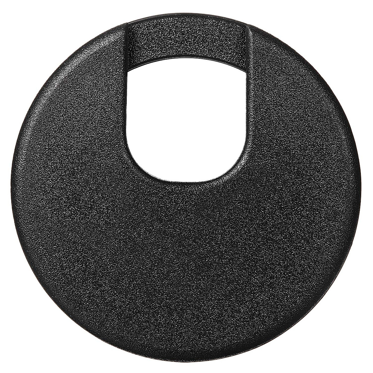 SATINIOR 10 Packs Black Desk Cable Wire Grommet Cord, PC Computer Desk Plastic Grommet Cord, Tidy Cable Hole Cover Organizers (Black,2 Inch)