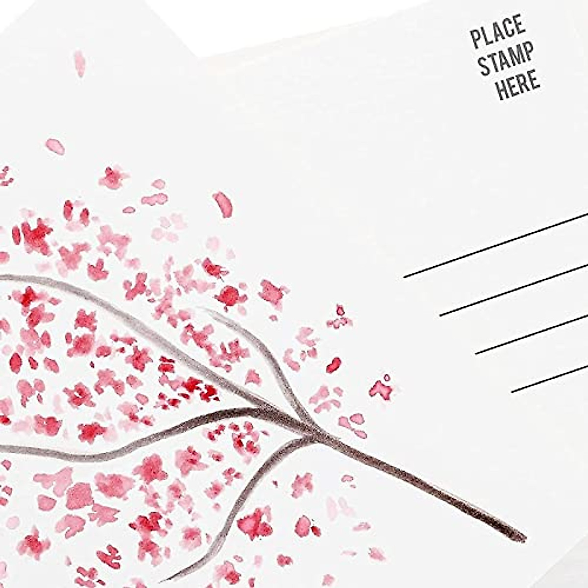 50 Pack Blank Postcards, Watercolor Paper Post Cards for DIY Thanksgiving, Christmas, Mailing, Painting (White, 4x6 In)