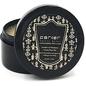 Parker Sandalwood & Shea Butter Shaving Soap 1.76 oz. Each – 2 Pack