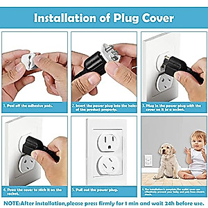 Baby Proofing Kit 18 Pcs - Baby Home Safety All-in-one Solution with Hidden Cabinet Locks, Adjustable Strap Latches, Corner Guards and Finger Pinch Guards