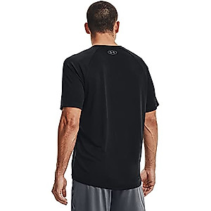 Under Armour Men's Tech 2.0 Short-Sleeve T-Shirt , Black (001)/Graphite , Medium