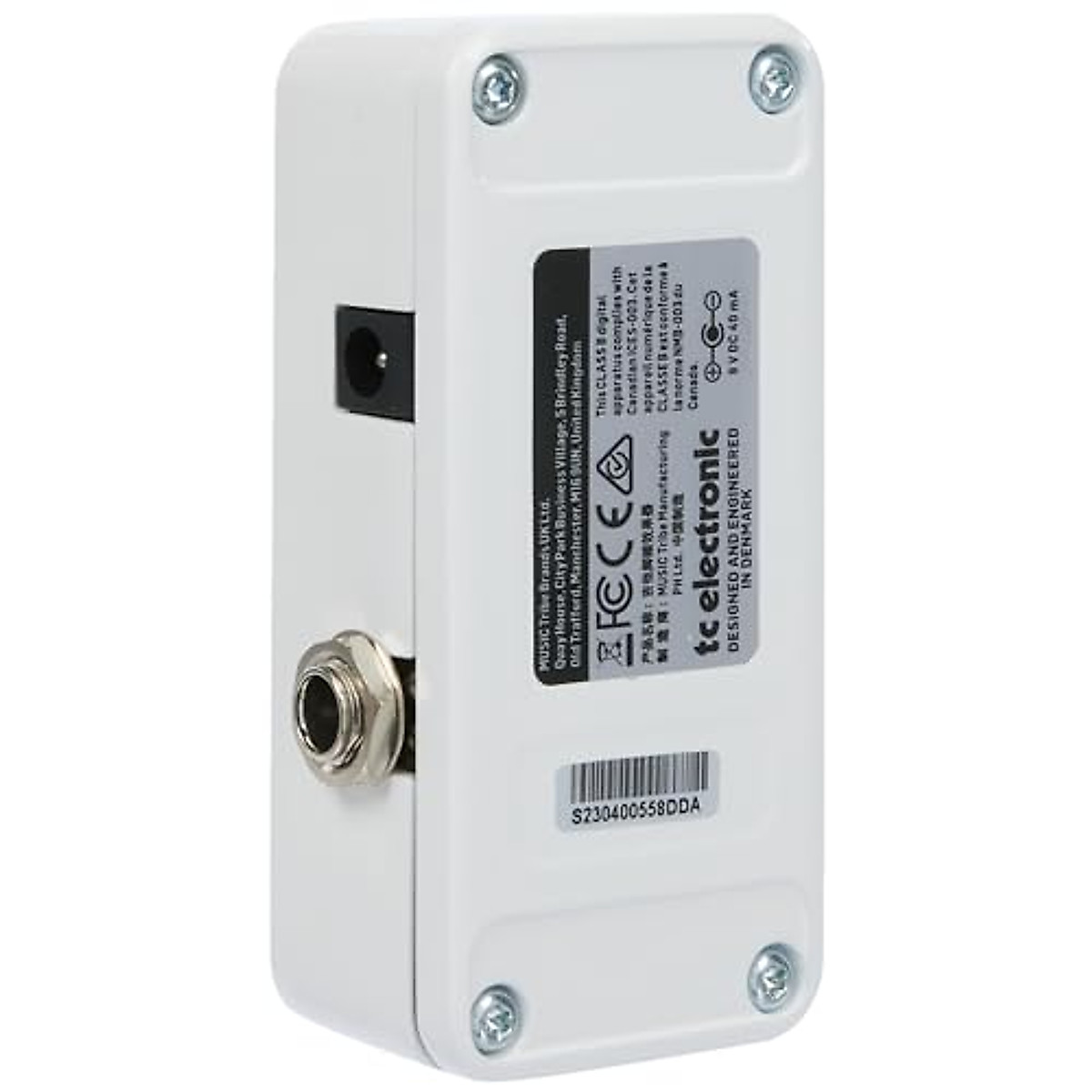 TC Electronic SPARK MINI BOOSTER Ultra-Compact Booster Pedal with PrimeTime Switching and Fully Analog Design