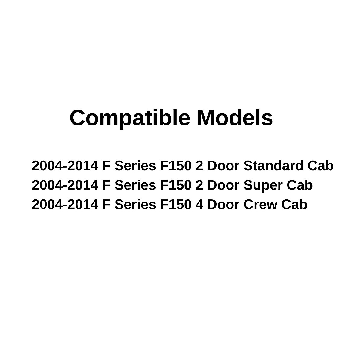 OEM Sliding Back Glass Back Slider Window Compatible With Ford F150 Pickup 2004-2014 Models