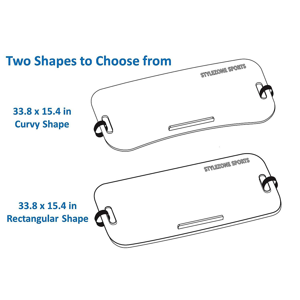 Stylezone Treadmill Laptop Computer Desk Setup Acrylic Laptop Computer iPad MacBook Book Holder and Stand on Treadmill Workstation with Protective Stop Block Curvy