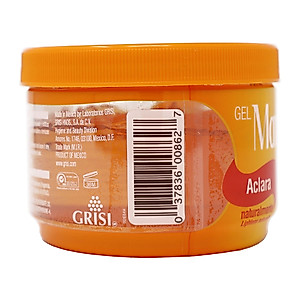 Manzanilla Grisi Chamomile, Styling Hair Gel, Keep your Hairstyle, brighten Naturally, Non-Alcohol Non-Residues 2-Pack of 14 Oz Jars.