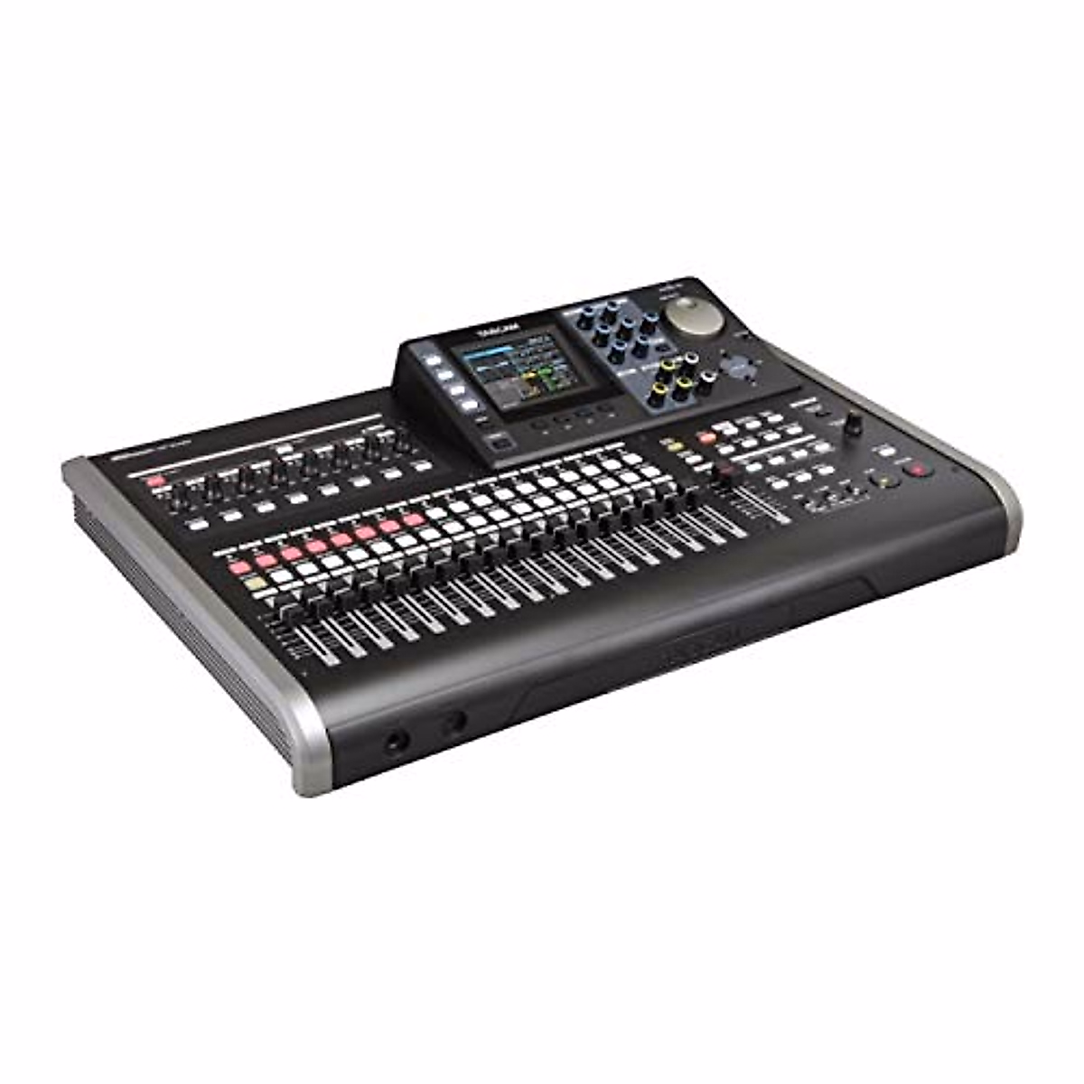 Tascam DP-24SD 24-Track Digital PortaStudio Multi-Track Audio Recorder Bundle with Closed-Back Studio Headphones, XLR Cables, & 1/4" TRS Cables (6 Items)