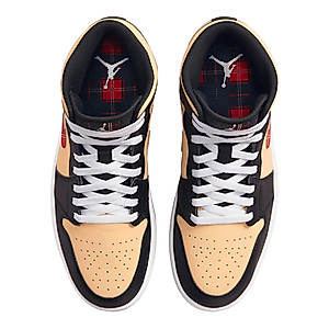 Jordan Mens Air 1 Mid SE DZ5329 001 - Size 11.5, Black/Multi-color-sesame