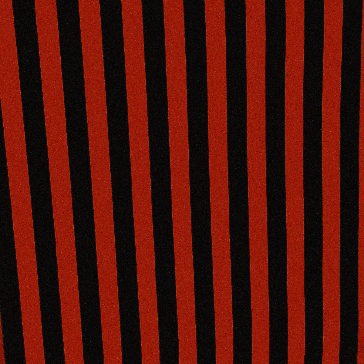 Zen Creative Designs Poly Cotton Half Inch Stripe Print Fabric by The Yard 58 Inch Wide/Stripe Print Fabric/Craft & Sewing Material (1 Yard, Red Black)