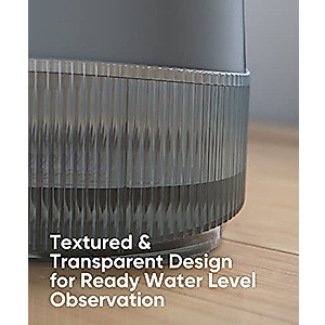 Loomla Dog Water Fountain, 135oz/4L Dog Water Bowl Dispenser and Cat Water Fountain, Automatic Pet Water Fountain for Small to Medium Dogs, Cats & Other Pets (Grey)