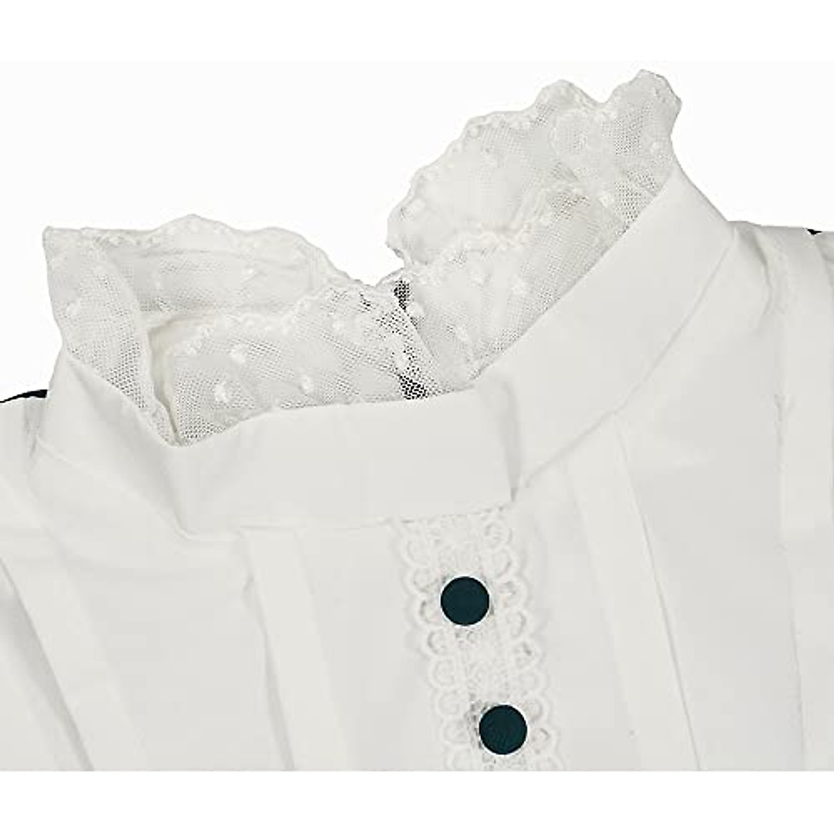 Nite closet Gothic Lolita Dress Long Sleeve Green Retro Vintage for Women Midi 50s (4-6)