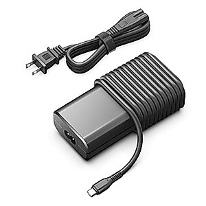 HKY 65W Type C Charger Compatible with Dell Inspiron 13 5310 XPS 13 Dell Chromebook Latitude 7420 7400 7370 7320 5520 5500 5400 5300 5310 5320 3100 2-in-1 Laptop Power Supply Cord Dell USB C Charger