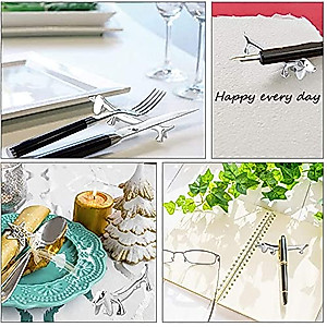 shyness 6 Pcs Chopsticks Rest Little Dog Chopsticks Holder Dachshund fork Stand Spoon Holder Tool