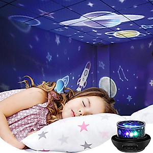 Night Light for Kids Unicorn Night Light Projector Star Projector Toy Gifts Party Lamp Ceiling Lights Gift for Girls Boys Baby Toddlers Teens Adult Men Women Room Bedroom Decor Christmas Birthday Gift
