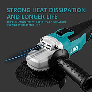 20V Cordless Angle Grinder, 4-1/2''Cordless Grinders， Metal Cut Off/Polish Tool，With 2.0Ah Battery& Charger， For Cutting And Grinding