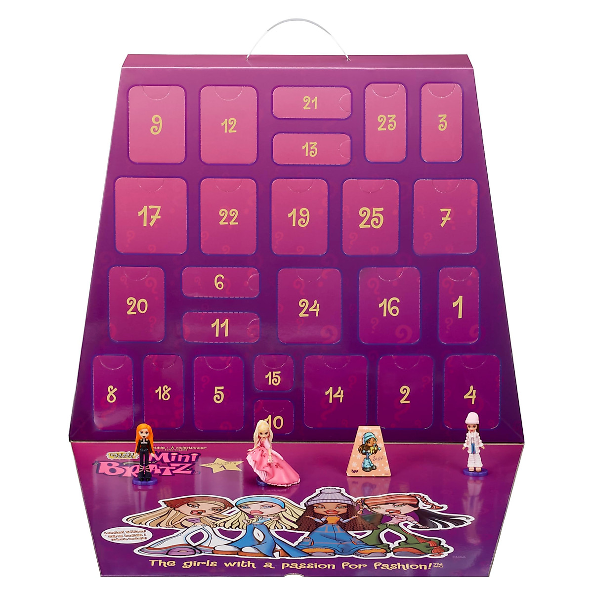 MGA's Miniverse Bratz Minis Advent Calendar - 25 Surprises, Y2K Nostalgia, Collectors Ages 6 7 8 9 10+