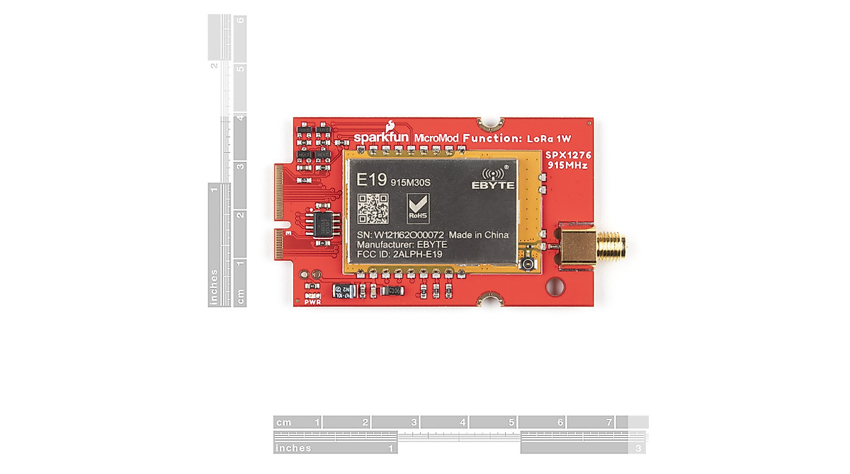 SparkFun MicroMod LoRa Function Board - 1W 915MHz
