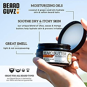 Beard Guyz Beard Butter - for Your Dry Beard (4 oz)