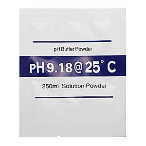 Nynelly 12pcs pH Meter Buffer Solution Powder for Precise and Easy for Precise pH Calibration Powder Solution,4.01pH,6.86pH and 9.18pH