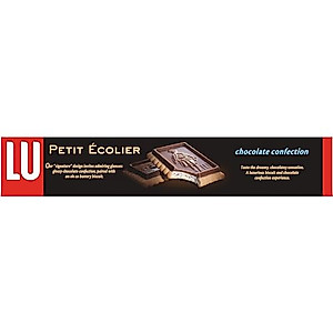 Lu Petit Ecolier European Milk Chocolate Biscuit Cookies, 5.3 oz