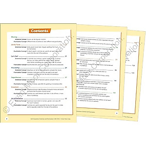 Evan-Moor Skill Sharpeners Grammar and Punctuation Workbook, Grade 3, Nouns, Verbs, Sentence Structure, Subject, Predicate, Language Handbook, Real-World Practice, Fun Activities, Homeschool, Practice