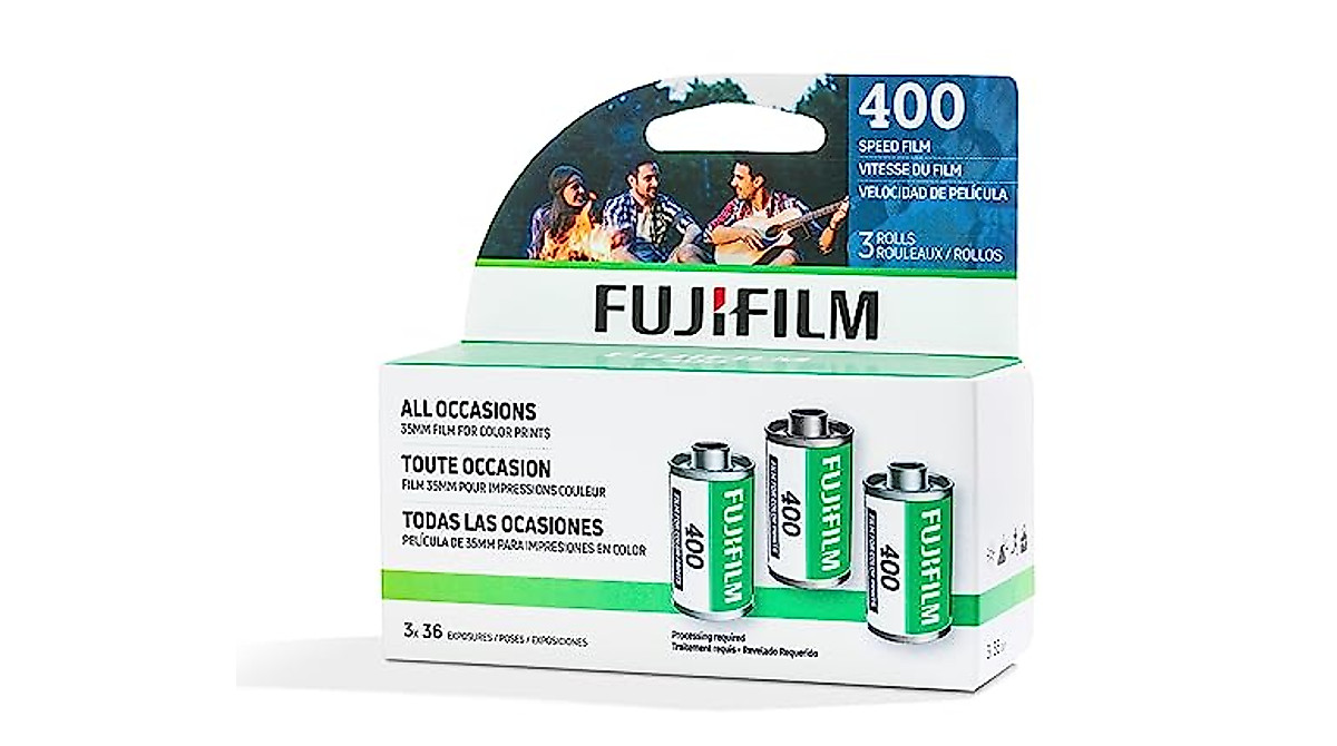 Fujifilm Fujicolor 400 Color Neg Film - 3-Pack