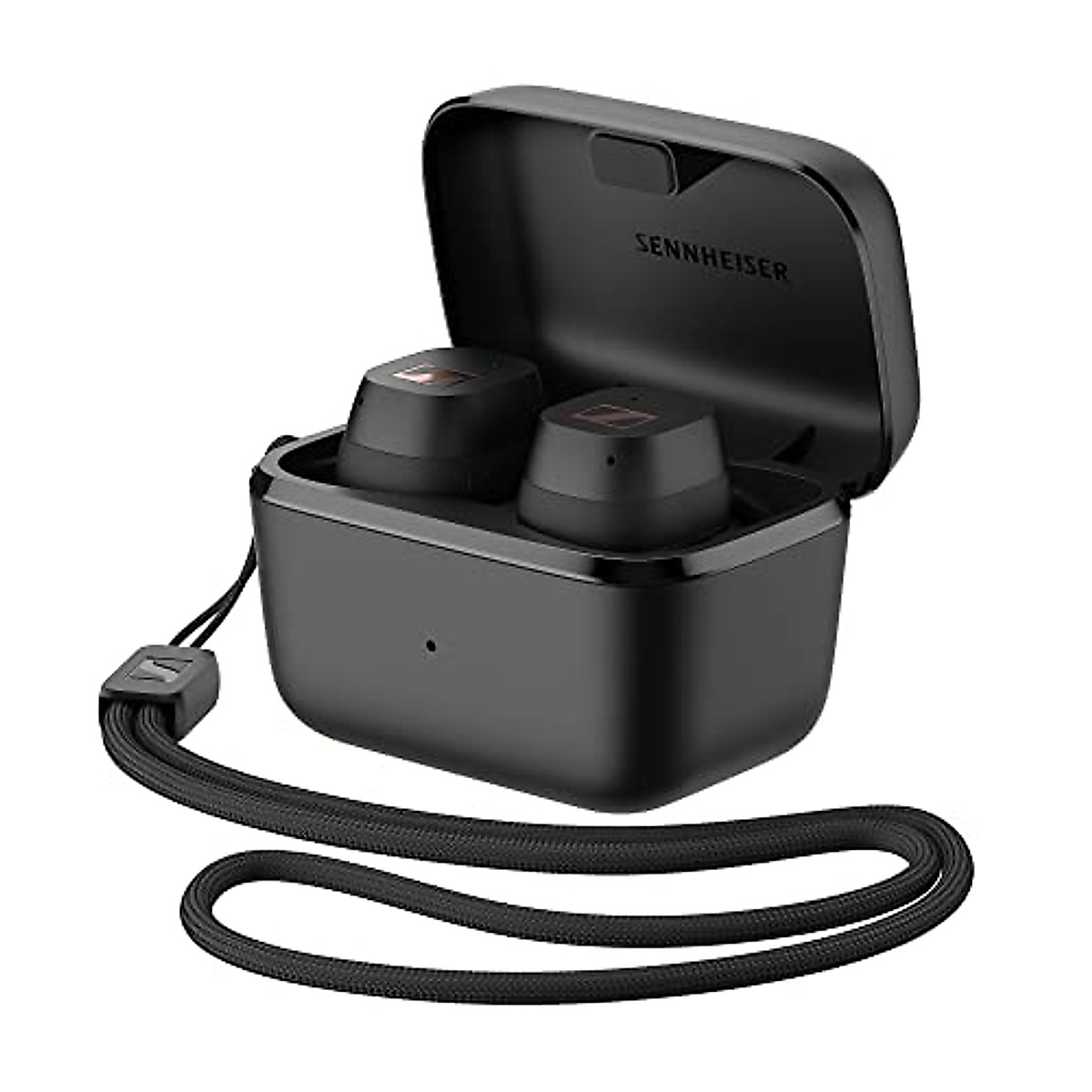 Sennheiser Sport True Wireless Earbuds - Bluetooth in-Ear Headphones, Music and Calls with Adaptable Acoustics, Noise Isolation, Touch Controls, IP54 27-Hour Battery, Black