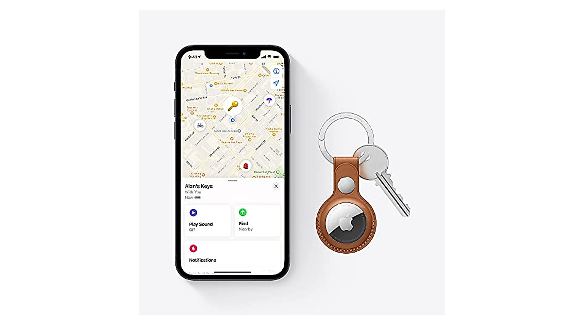 Apple AirTag - Precise Bluetooth Tracker for Valuables