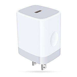 20W Super Fast Charger Type C Wall Plug Adapter Quick Charging Block Compatible Samsung Galaxy A14 5G/A54/A13/A23/A53/A03s/A34/S23/S22/S21FE/Z Fold,iPhone,PD 3.0 USB C Wall Charger Box for Pixel 7 Pro
