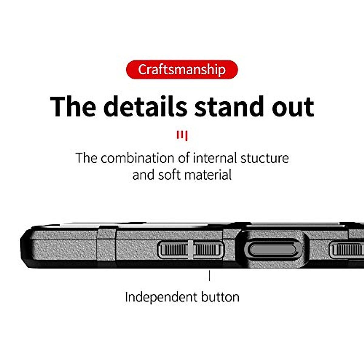 CCSmall Sony Xperia 1 III Phone Case,Heavy Duty Shockproof Military Grade Drop Tested Field Protective Phone Case Super Sturdy Bumper Full Body Rugged Hard Cover for Sony Xperia 1 III HD-Blue