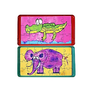 The Purple Cow Magnetic Game Box for Kids & Adults - Magnetic Puzzle Box -Improve Fine Motor Skills & Encourage Spatial Perception - Ideal for Travel