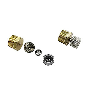 XLBH Irrigation Accessories 10 Pcs 3/16" Thread 90 Degree Fan Shaped Atomizing Nozzles Garden Irrigation Watering Sprayer Cooling Humidity Sprinklers widely Used (Color : White)