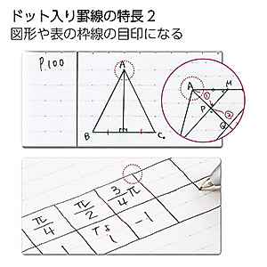 KOKUYO Composition Notebooks, 5 Pack Campus Semi-B5 Comp Book with Dot B 6mm Ruled, 30 Sheets, School Lined Notebook in Shear Stone, Journal Notebook for Women Work Study Note Taking(NO-GS3CWBT-L1X5)