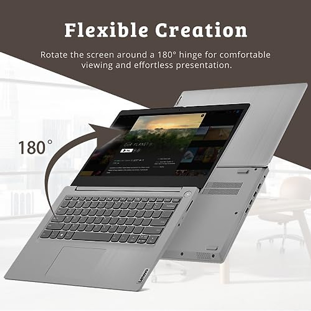 Lenovo 2022 IdeaPad 3i 14" FHD Business and Student Essential Laptop, Intel core i3-1115G4, 20GB RAM, 1TB PCIe SSD, WiFi 6, Intel UHD Graphics, Grey, Win 11, 32GB Snowbell USB Card