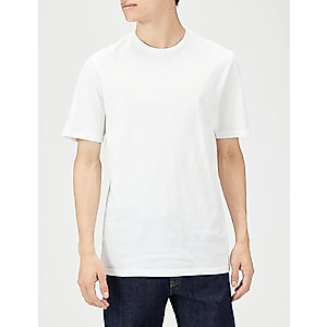 Amazon Essentials Men's Regular-Fit Short-Sleeve Crewneck T-Shirt, Pack of 2, White, XX-Large