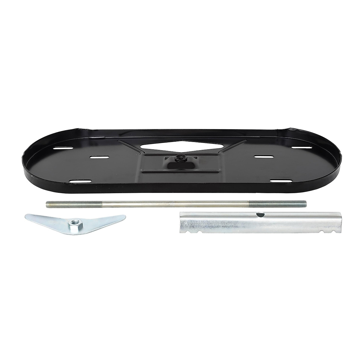 Flame King Dual RV Propane Tank Cylinder Rack for RVs and Trailers for 20lb Tanks - KT20MNT (Tanks Sold Separately)