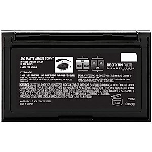 Maybelline New York The City Mini Eyeshadow Palette Makeup, Matte About Town, 0.14 oz.