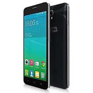 Alcatel OneTouch Idol X+ Unlocked Phone - Retail Packaging - Bluish Black