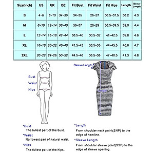 Women's Plaid Pencil Work Dress Cap Sleeve Elegant Tweed Wiggle Dress for Office Medium