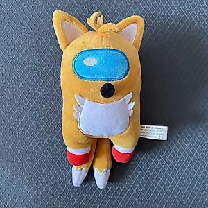 15cm/6in Sonic Plush Toy, Sonic exe Plush, Sonic Among Plush, Gift for Kids or Fans (3pcs), 6 inches