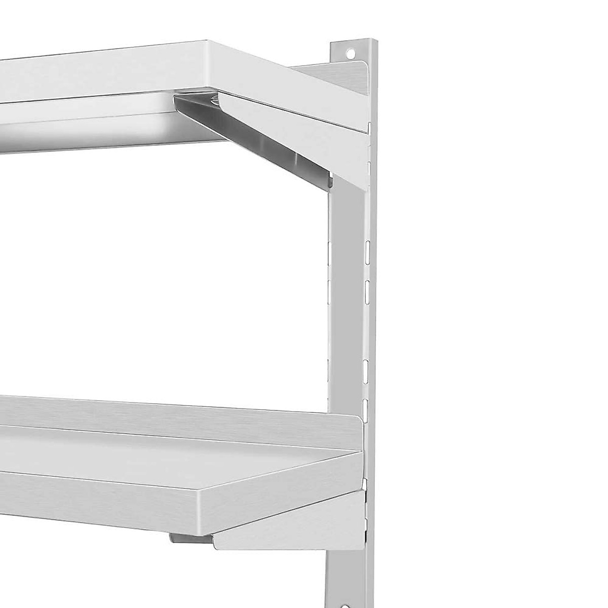 TAIMIKO Stainless Steel Wall Shelf Commercial (Restaurant, Bar, Home, Kitchen, Laundry, Garage and Utility Room) (47.2" x 12.6")