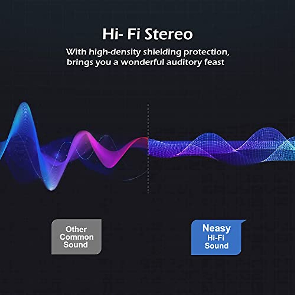 Neasy 6.35mm (1/4 inch) Male to 3.5mm (1/8 inch) Female Stereo Headphone Audio Jack Adapter Plug, 1/4 inch to 3.5mm Adapter Stereo for Aux Cable, Guitar Amplifier, Speaker, Digital Piano Amp - 6 Pack